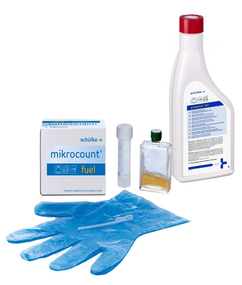 Set mikrocount fuel Tank Bakterien Test + 1 l Grotamar 82 Diesel ...