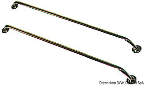 Osculati Edelstahl Seitenreling für Motorboote, Speed-Boote ...